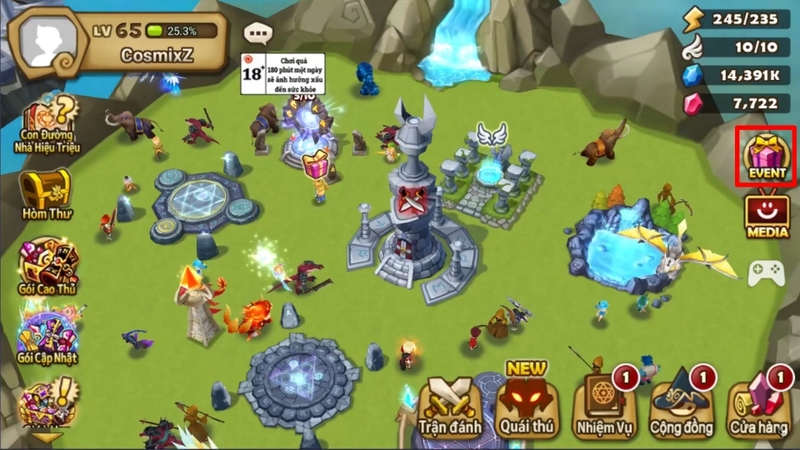 Nhập code Summoner War mới nhất để nhận quà nè chiến binh ơi