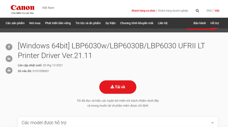 Cách tải driver máy in Canon F166400 và những lưu ý cần biết