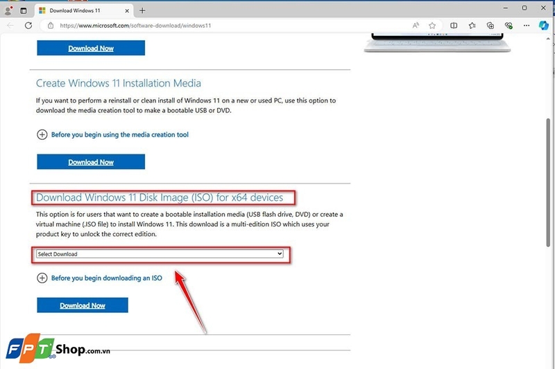 Cách tải bộ cài Win 11 ISO chuẩn nhất từ chính chủ Microsoft