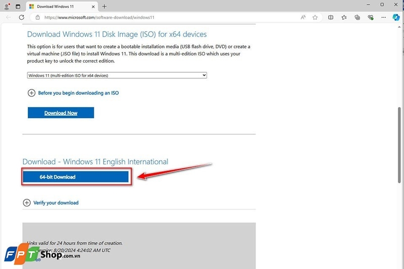 Cách tải bộ cài Win 11 ISO chuẩn nhất từ chính chủ Microsoft