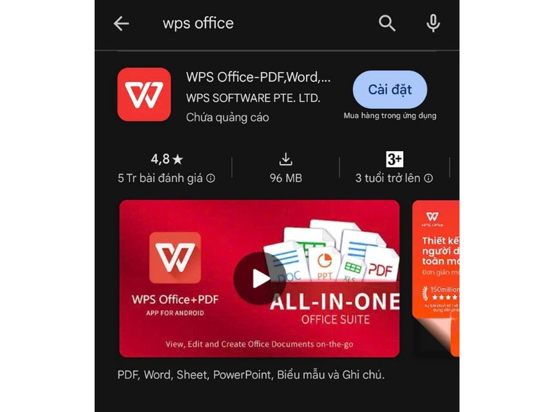 Tải WPS Office - Bộ ứng dụng văn phòng hoàn toàn miễn phí