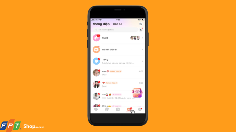 Hướng dẫn sử dụng ứng dụng Tandoo kết nối cùng bạn bè trực tuyến