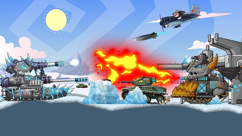 Tải game Tank Arena Steel Battle: Trận chiến xe tăng 3v3 đỉnh cao