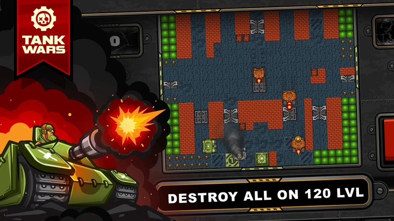 Tank Wars: Trải nghiệm chỉ huy xe tăng, làm chủ chiến trường