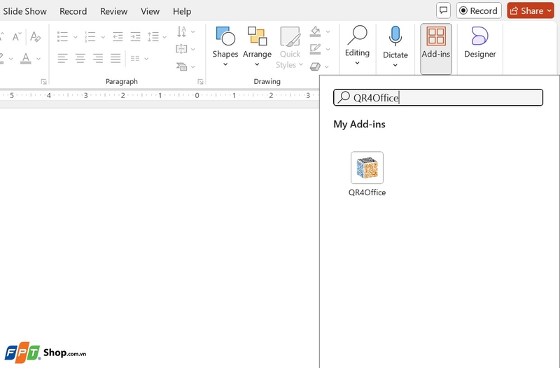 Cách tạo barcode, mã QR trực tiếp trong Word, Excel, PowerPoint