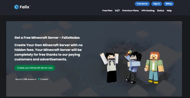 Top 15 nền tảng hỗ trợ tạo server Minecraft hoàn toàn miễn phí