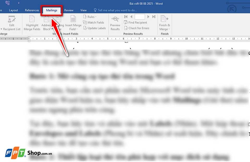 Chi tiết cách tạo thẻ tên trong Word đẹp, chuẩn kích thước