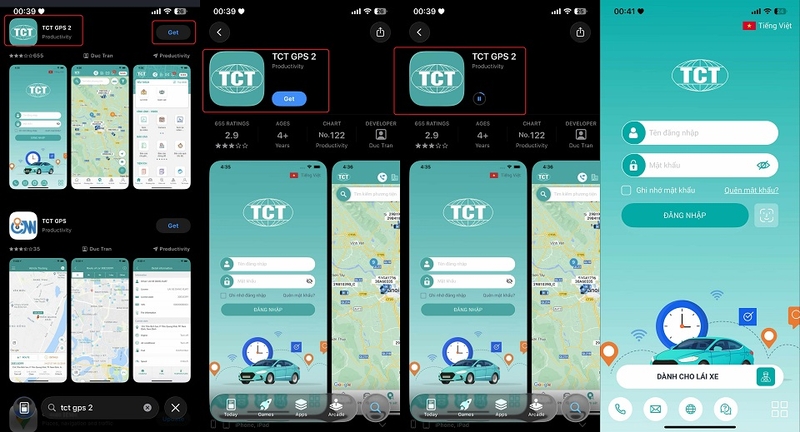 Khám phá TCT GPS 2 - Ứng dụng quản lý xe thông minh, hiệu quả