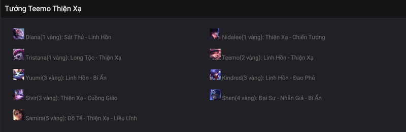 Cách xây dựng đội hình Teemo TFT mới nhất và cách lên đồ, chiến thuật ...