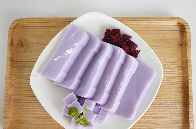 2 công thức thạch pudding khoai môn thơm ngon, béo ngậy