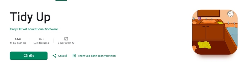 Tải Tidy Up – Trò chơi dọn dẹp phòng thú vị dành cho mọi lứa tuổi