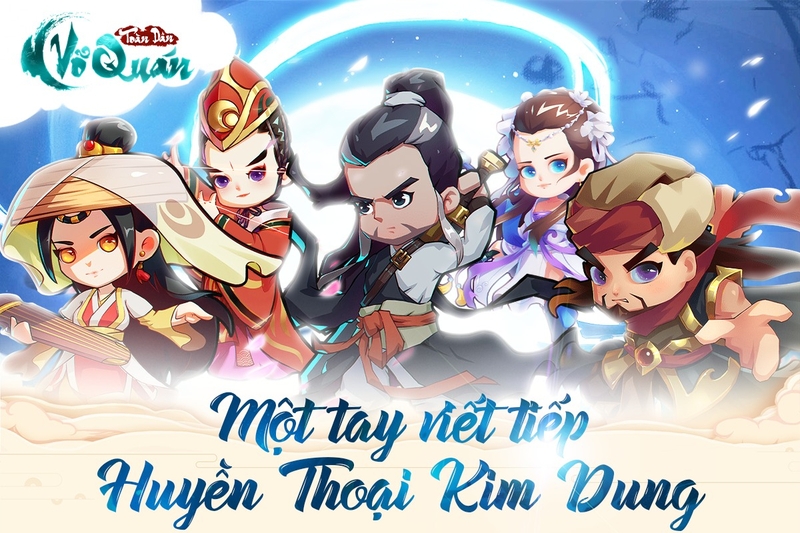 Game Toàn Dân Võ Quán - Gzone: Huyền thoại Kim Dung tái sinh