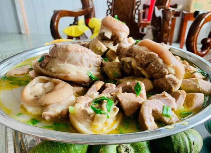 Bí quyết lợi sữa sau sinh với trái vả hầm giò heo - món ăn thơm ngon ...