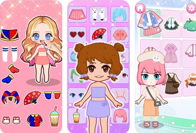 Top trò chơi trang điểm cho búp bê dành cho các bé gái, lối chơi cuốn ...