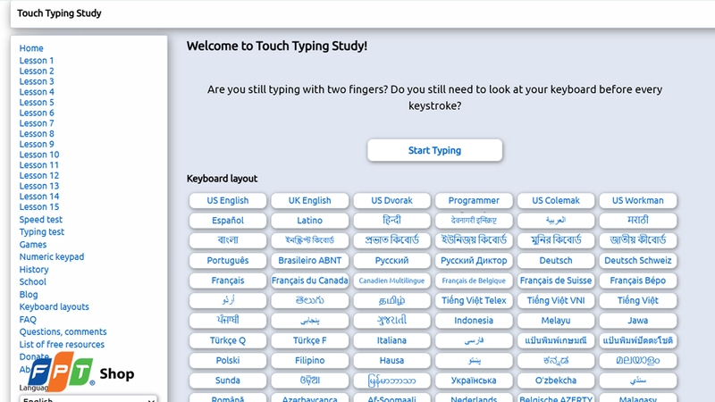 Khám phá Touch Typing Study: Bí quyết luyện gõ 10 ngón nhanh
