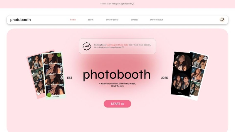 Web Photobooth là gì? Tính năng nổi trội của Web Photobooth