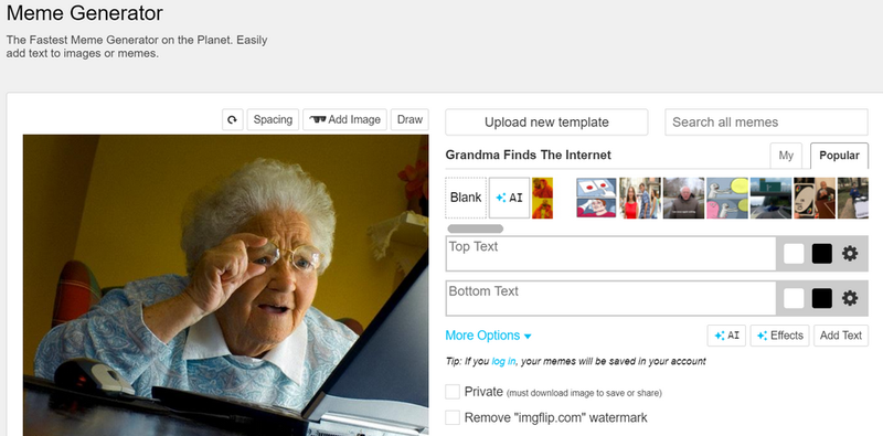 Bật mí những trang web tạo meme thú vị, cực dễ sử dụng