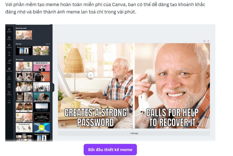 Bật mí những trang web tạo meme thú vị, cực dễ sử dụng
