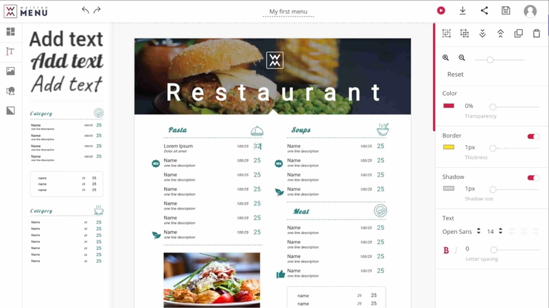 Tổng hợp các web thiết kế menu miễn phí, đa dạng phong cách