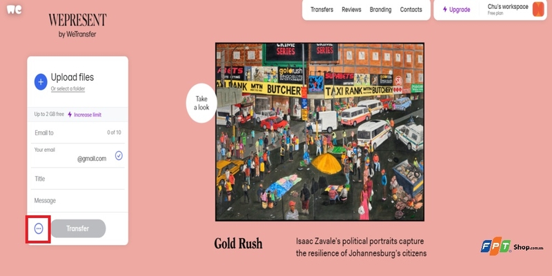 Tìm hiểu về WeTransfer và cách chia sẻ file dung lượng lớn