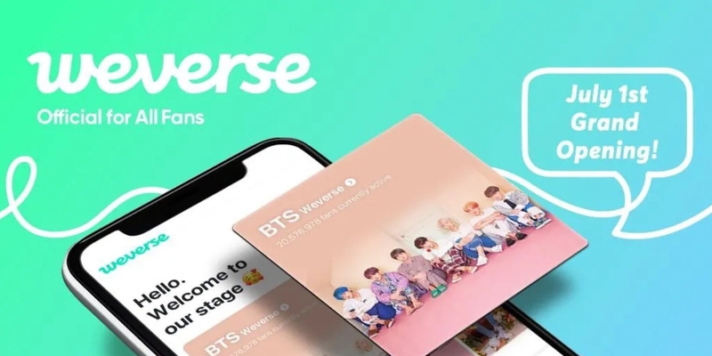 Weverse: Nền tảng kết nối thần tượng và người hâm mộ hot nhất!