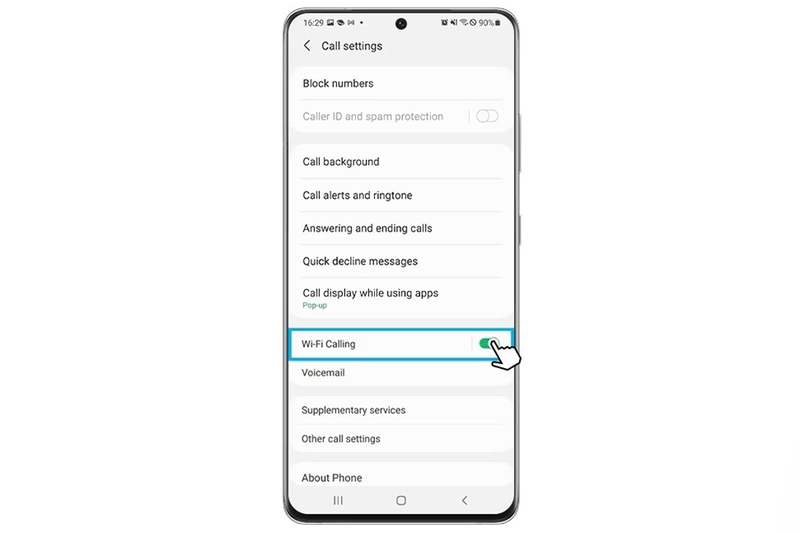 Wifi calling Samsung: Cách kích hoạt và tối ưu liên lạc trên Android, iOS