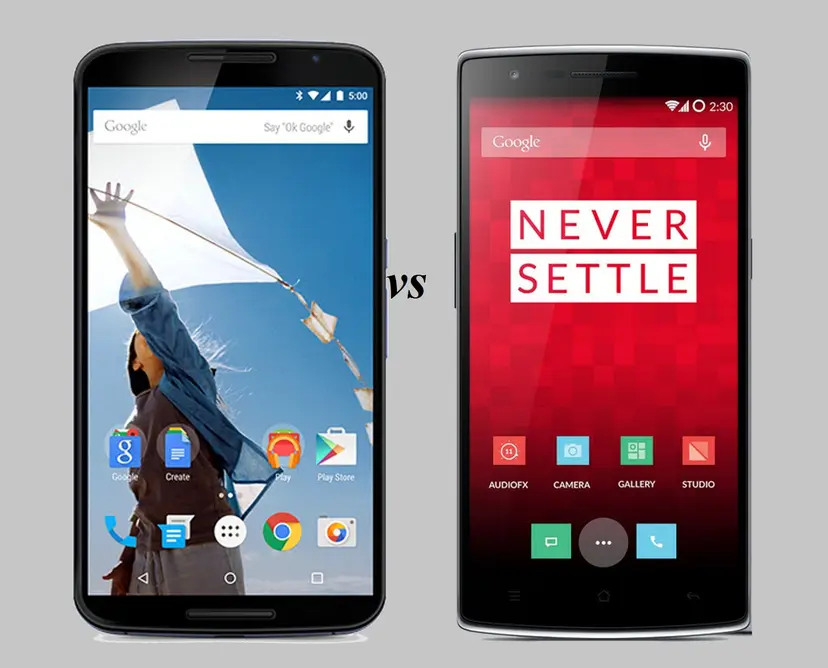 So sánh Nexus 6 và OnePlus One