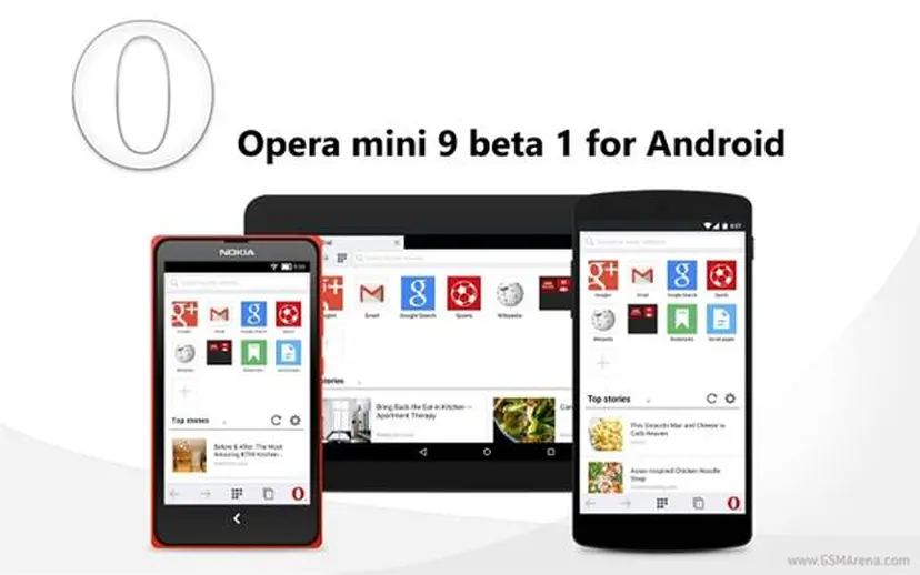 Đã mới nay càng mới hơn - Opera Mini Beta 9 cho Android