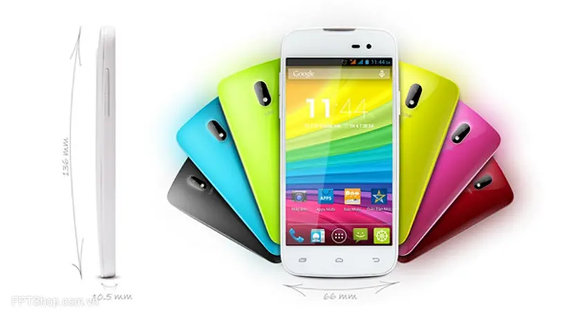 Trên tay chiếc “smartphone giá rẻ” Mobiistar Touch Bean 452C