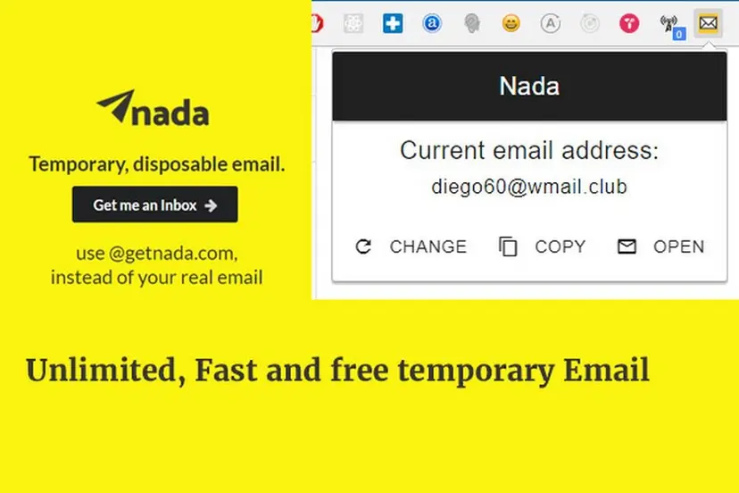 GetNada là gì? Chi tiết cách tạo email tạm và cách sử dụng