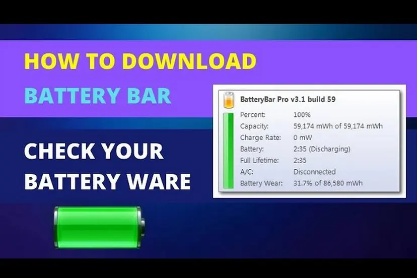 Batterybar – Một ứng dụng quản lý pin không thể thiếu cho laptop