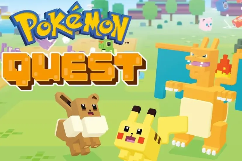 Pokemon Quest - Game nhập vai thú vị, đồ họa hình khối độc đáo