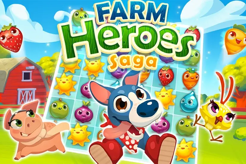 Farm Heroes Saga - Trải nghiệm game nông trại kết hợp độc đáo