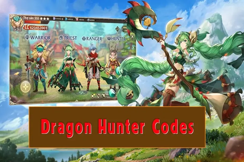 Bộ code Dragon Hunter mới nhất tháng 05/2026 nhận tài nguyên miễn phí