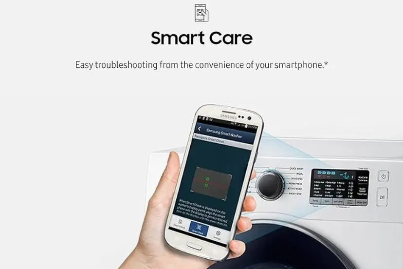Cách dùng tính năng Smart Care trên máy giặt Samsung hiệu quả