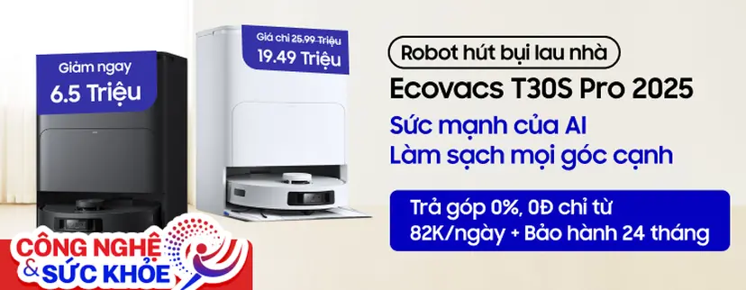 Robot hút bụi thông minh | Bền đẹp, giảm giá đến 60%