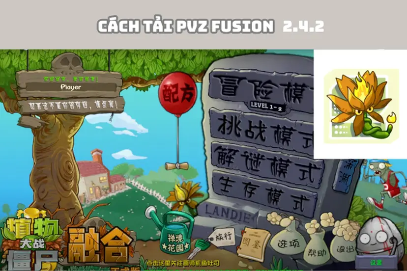 Cách tải PVZ Fusion siêu dễ ai cũng làm được và chơi mượt mà