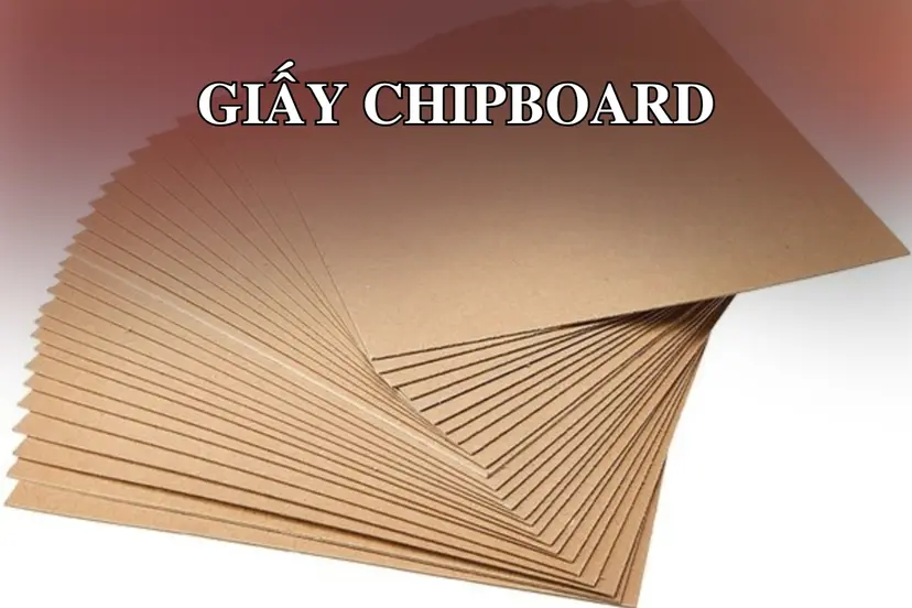 Giấy chipboard là gì? Cấu tạo, phân loại và ứng dụng thực tiễn