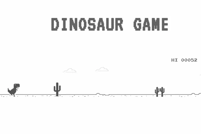 Google Dinosaur – Trò chơi khủng long huyền thoại khi mất Internet