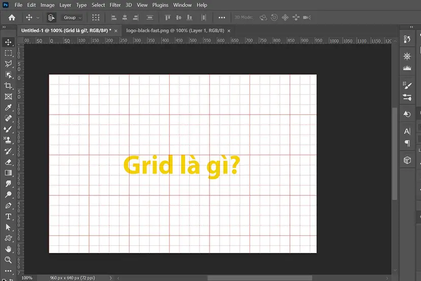 Grid là gì? Hướng dẫn cách tạo Grid trong Photoshop cho những người mới ...