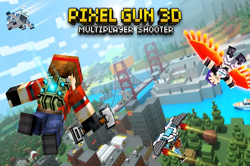 Pixel Gun 3D: Sinh tồn trong thế giới pixel và trở thành huyền thoại ...