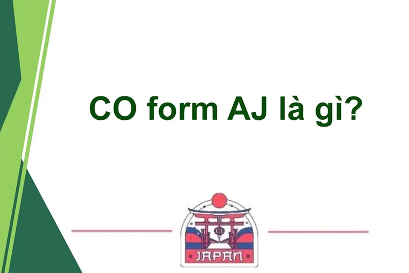 CO form AJ là gì? Các quy định quan trọng về thủ tục, điều kiện cấp