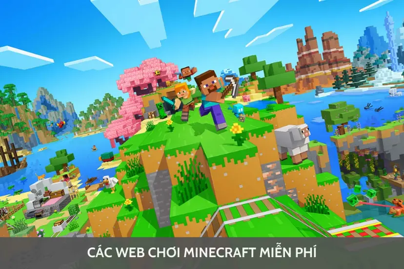 Bật mí các web chơi Minecraft miễn phí không cần tải về