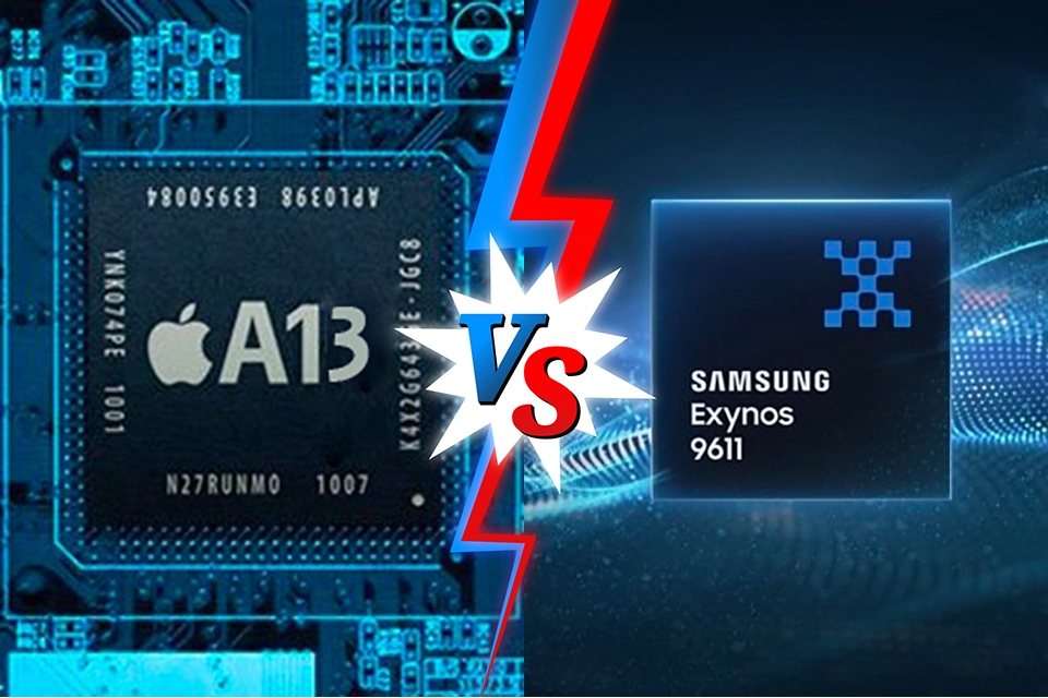 So sánh A13 Bionic vs Exynos 9611: Khác biệt có quá lớn?