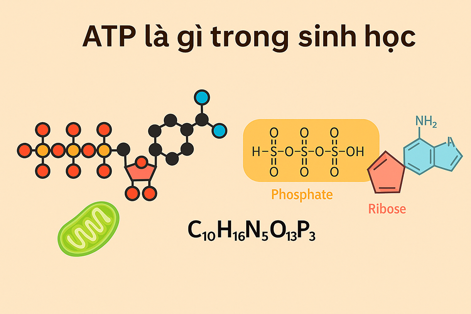 ATP là gì trong sinh học: Vai trò, cấu trúc và tầm quan trọng cho sức khỏe