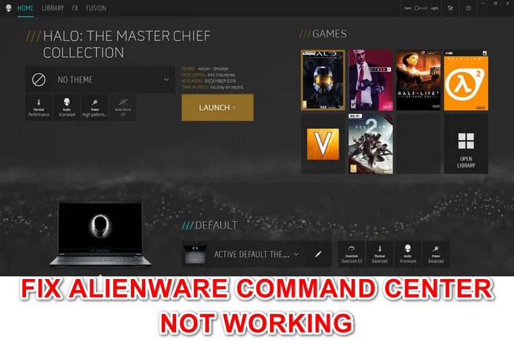 Alienware Command Center là gì? Làm gì khi phần mềm gặp sự cố trên Windows?