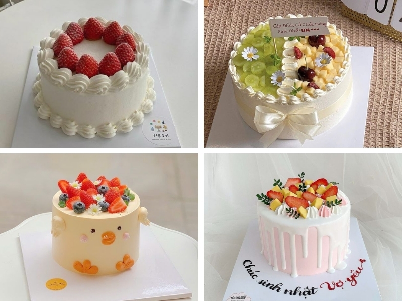 Gợi ý 50+ mẫu bánh kem mini trang trí dễ thương ai cũng thích