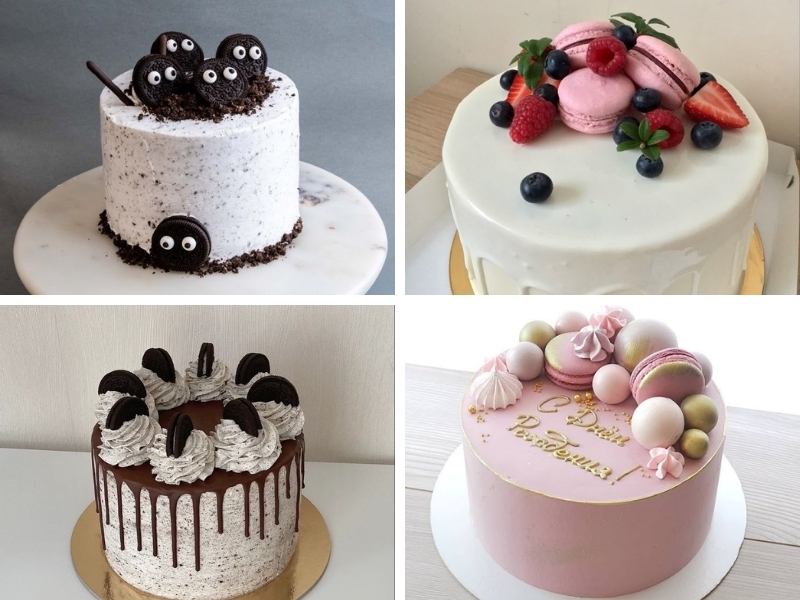 Gợi ý 50+ mẫu bánh kem mini trang trí dễ thương ai cũng thích