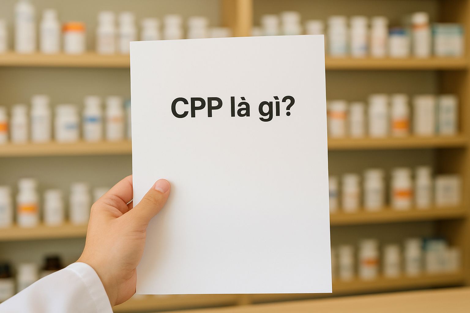 CPP là gì? Những quy định quan trọng về Giấy chứng nhận sản phẩm dược phẩm (CPP)