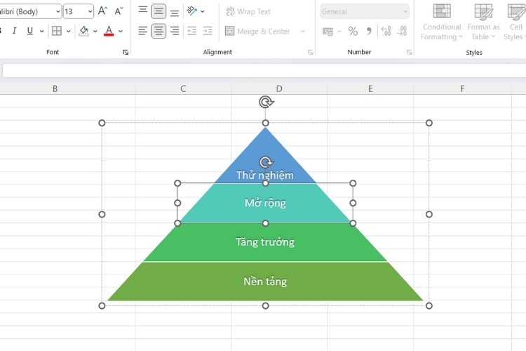 Cách tạo đồ họa SmartArt trên Excel chi tiết từ A đến Z